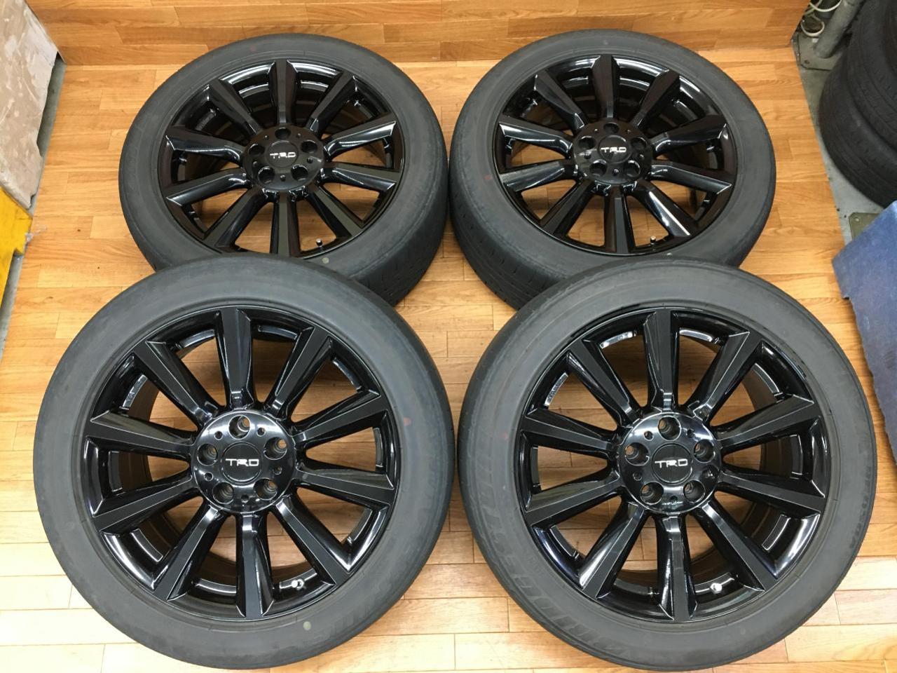 TRD TF6 + BRIDGESTONE POTENZA RE050A | カー用品 タイヤホイールセット 18インチタイヤホイールセットを ...