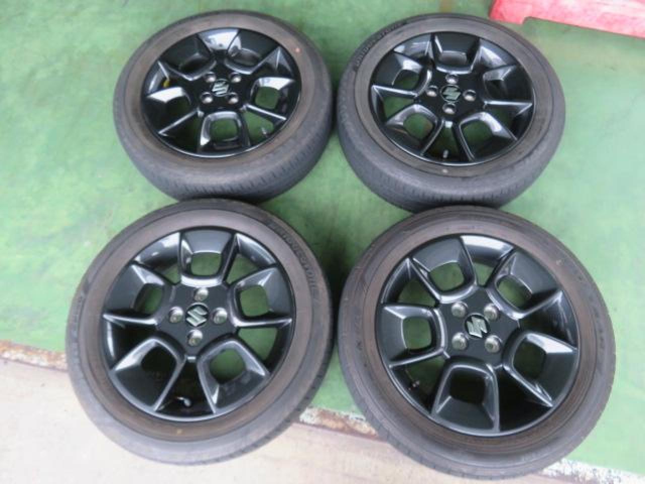 スズキ イグニス・クロスビー 純正ホイール + BRIDGESTONE ECOPIA EP150×3 GOODYEAR EAGLE LS ...