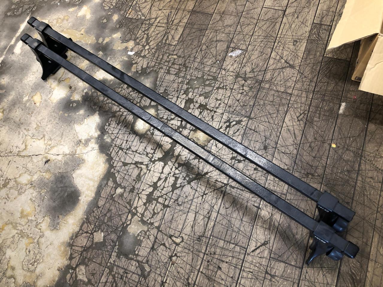 【値下げ】【TERZO】[EB6+EF3TM] 137cmスクエアバー+レインモールタイプフット | カー用品 キャリアを通販で購入する | 中古カー＆バイク用品の販売ならアップガレージ