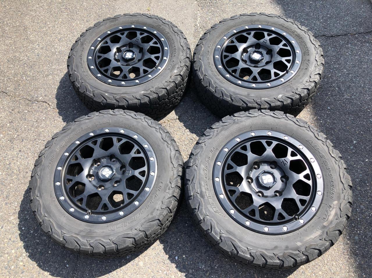 【MLJ(エムエルジェイ)】XTREME-J(エクストリームジェイ) XJ04+【BFGoodrich】ALL-TERRAIN T/A | カー用品 タイヤホイールセット 16インチタイヤ ...