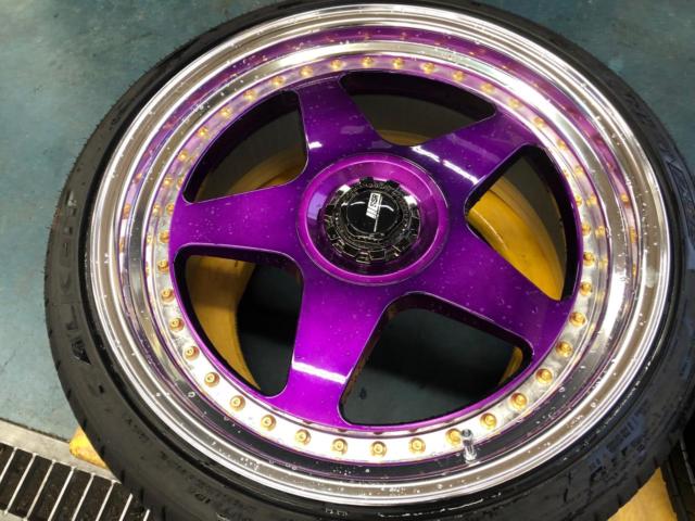 【TANABE(タナベ)】Professor(プロフェッサー) SSR SP6 Under 特注カラー パープル+【FALKEN】AZENIS FK510 2本セット | カー用品 タイヤ ...