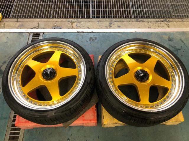 【TANABE(タナベ)】Professor(プロフェッサー) SSR SP6 Under 特注カラーゴールド+【FALKEN】AZENIS ...