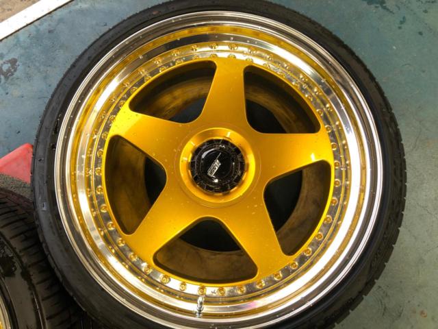 【TANABE(タナベ)】Professor(プロフェッサー) SSR SP6 Under 特注カラーゴールド+【FALKEN】AZENIS ...