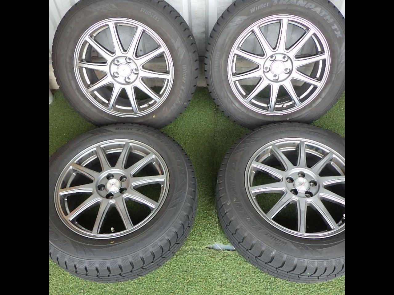 【2023年製】【スタッドレス】【BADX(バドックス)】632 LOXARNY(ロクサーニ) SPORT ガンメリック10本スポークホイール+【TOYO】Winter TRANPATH TX ...