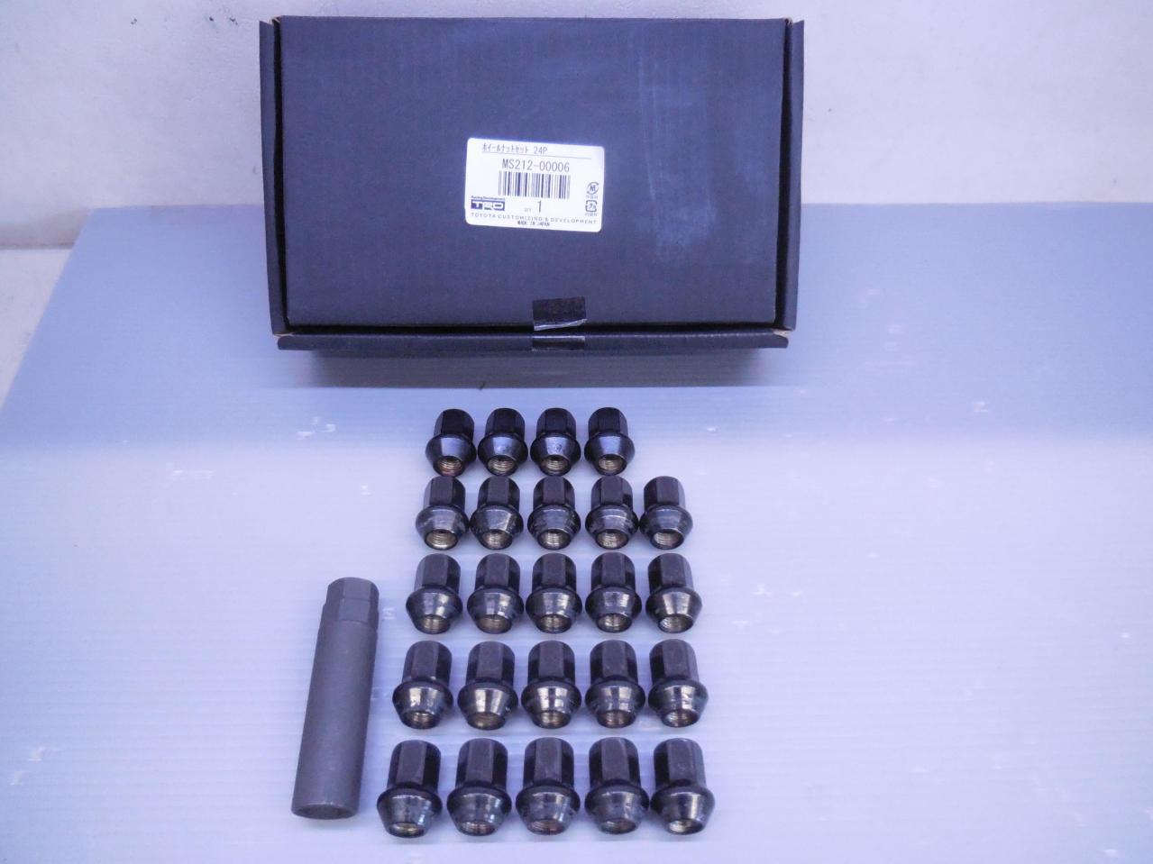 TRD ホイールナットセット MS212-00006 24個セット♪ | 中古品 | アップガレージ 尾張旭店 | カー用品 タイヤホイール ...