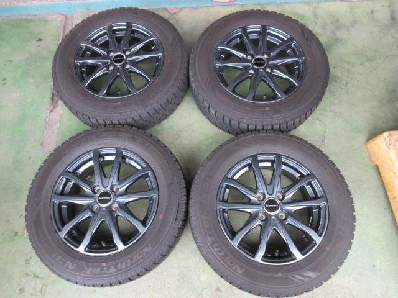 AUTOBACS LEBEN+AUTOBACS North Trek N3i 175/70R14 21年製 4本セット | 中古品 | アップガレージ 佐賀店 | カー用品 スタッドレスタイヤ ...