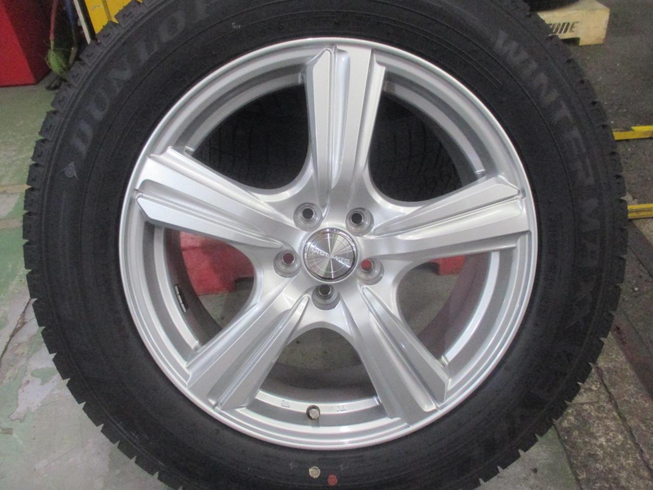 DUNLOP VIOLENTO KS + DUNLOP WINTER MAXX WM03 | カー用品 スタッドレスタイヤホイールセット 17 ...