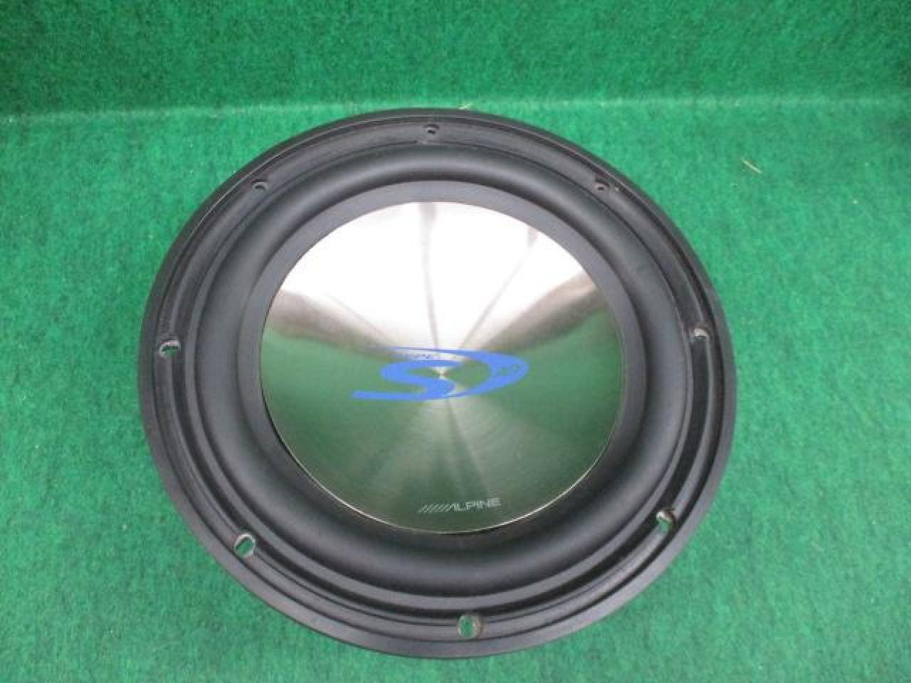 ALPINE SWS-1042D TYPE-S10 (10インチ)25cmDVCサブウーハー | カー用品 スピーカー サブウーハースピーカー ...