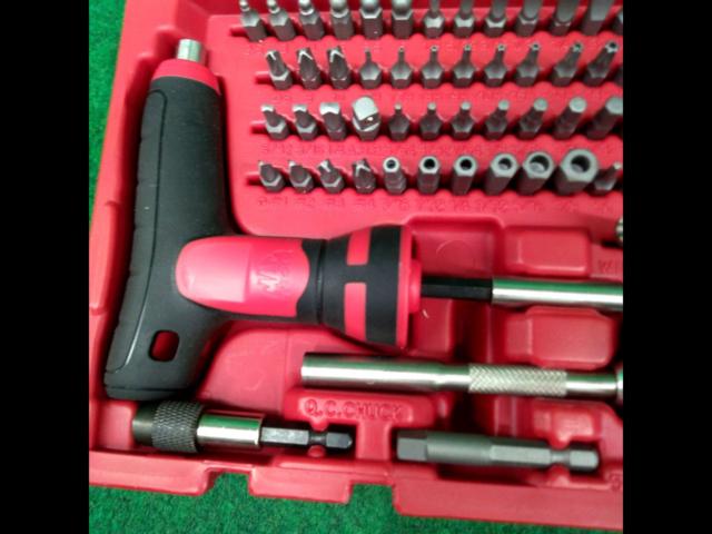 MAC GRIP RATCHETING 1/4HEX BIT SCREWDRIVER SET (マックグリップ ラチェットドライバー ...