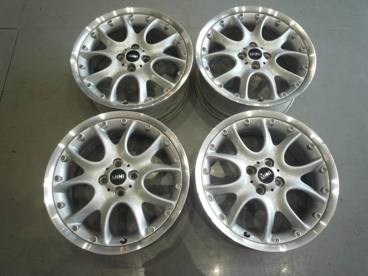 ★値下げしました!!★BMW MINI コンポジットウェブスポークR98 | カー用品 アルミホイール 17インチホイールを通販で購入する ...