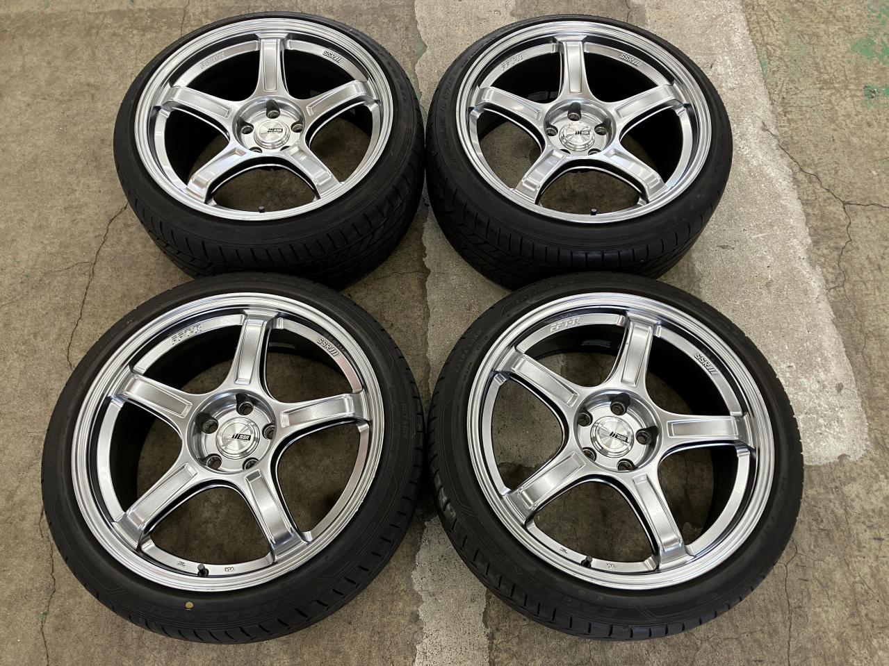 5【TANABE(タナベ)】SSR SERIES(エスエスアール シリーズ) FFT-R GTX03+【GOODYEAR】EAGLE LS EXE | カー用品 タイヤホイールセット 19 ...