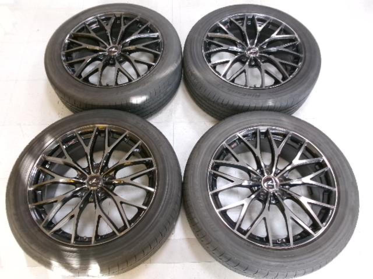 weds(ウェッズ)LEONIS(レオニス) MX + YOKOHAMA BluEarth-XT AE61 225/55R19 4本セット | カー用品 タイヤホイールセット 19インチタイヤ ...
