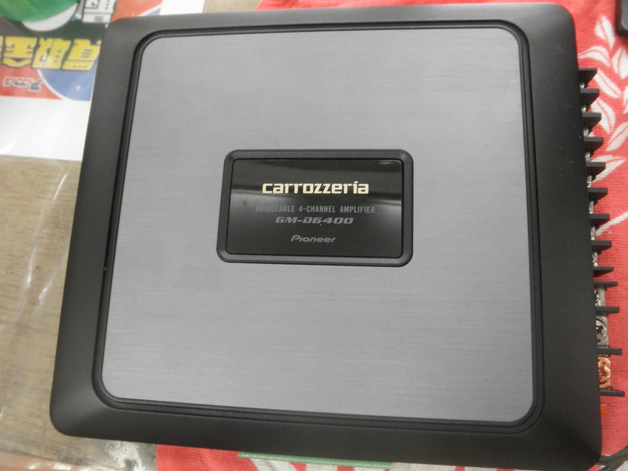 【carrozzeria】GM-D6400 4chパワーアンプ | カー用品 アンプを通販で購入する | 中古カー＆バイク用品の販売ならアップガレージ