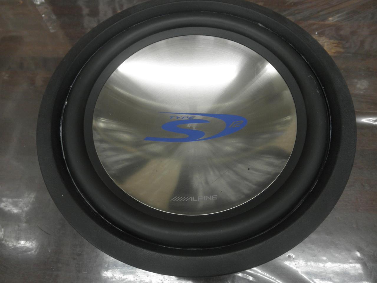 ALPINE TYPE S 12 SWS-1242D | カー用品 スピーカー サブウーハースピーカーを通販で購入する | 中古カー＆バイク用 ...