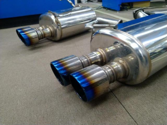 HKS Super Turbo Muffler Ti-1 【WRX STi/WRX S4 VAB/VAG EJ20/FA20】★エレガントかつ迫力あるリアビューと高排気効率を実現FA20 ...