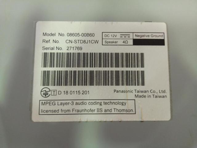 TOYOTA NSCN-W68(08605-00B60) 2018モデル(データ2021) | カー用品 カーナビ(地デジ） AV一体メモリーナビ（地デジ）を通販で購入する | 中古カー ...