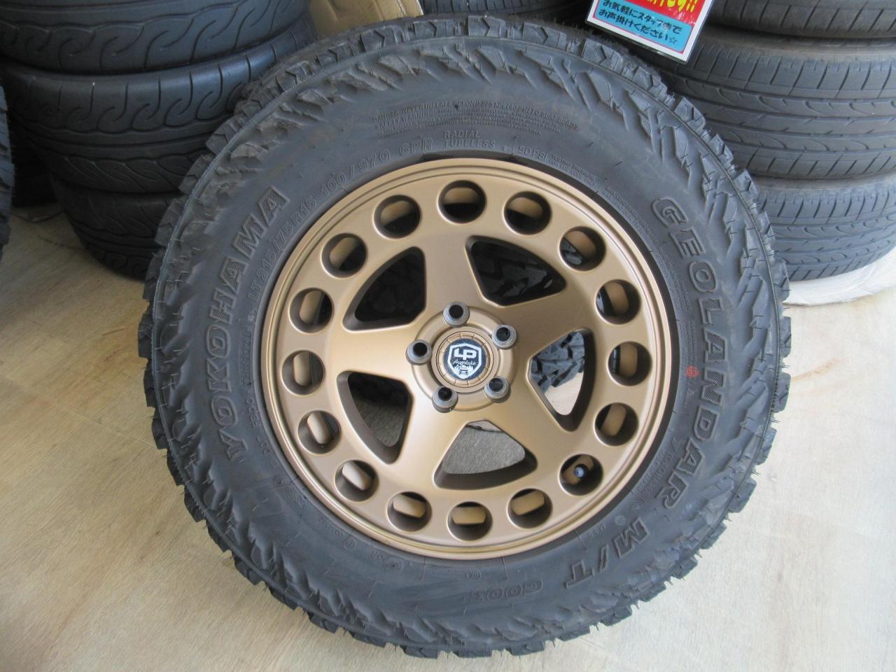 商談中【LP Aventure】 LP5 + 【YOKOHAMA】GEOLANDAR M/T G003 | カー用品 タイヤホイールセット ...