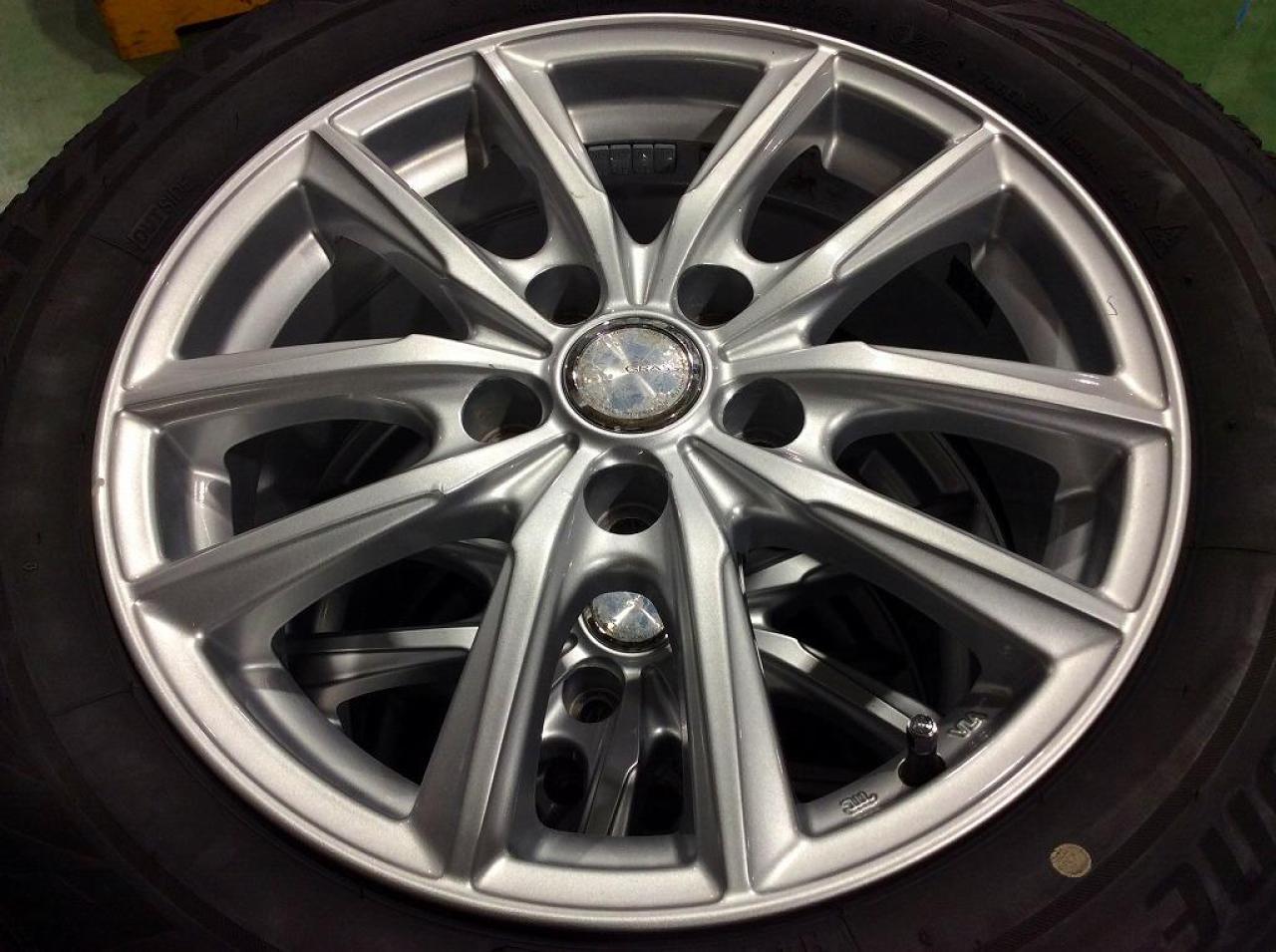 【YOKOHAMA(ヨコハマ)】STANDARD WHEEL(スタンダードホイールシリーズ) GRASS+【BRIDGESTONE】BLIZZAK VRX2 205/60R16 | カー用品 ...