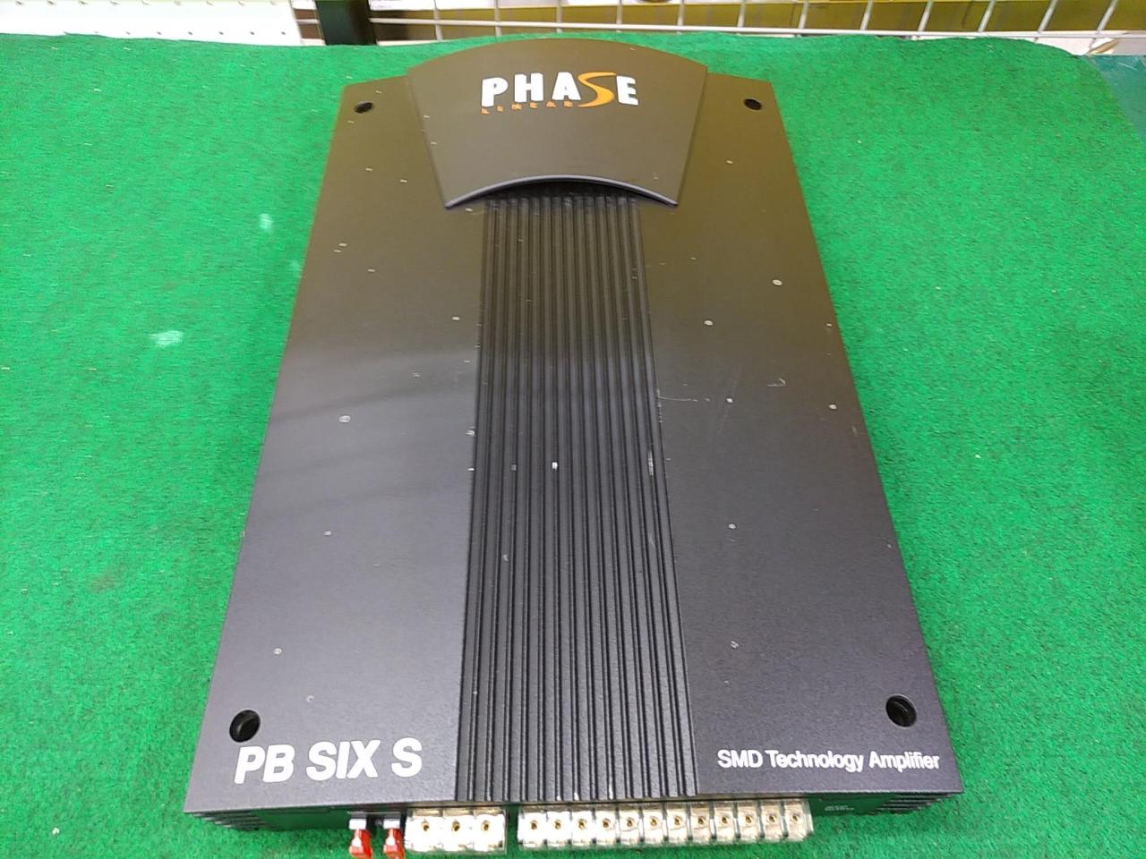 【PHASE LINER】PB SIX S | カー用品 アンプを通販で購入する | 中古カー＆バイク用品の販売ならアップガレージ