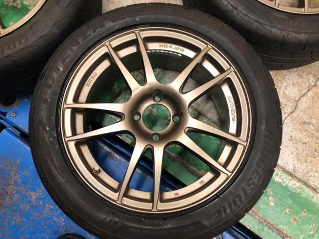 DUNLOP(ダンロップ) DIREZZA(ディレッツァ) RSC + BRIDGESTONE(ブリヂストン) POTENZA ...