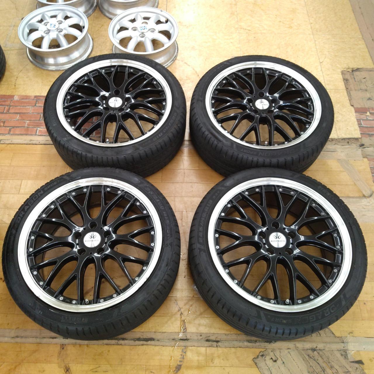 【BADX(バドックス)】632 LOXARNY(ロクサーニ) LOXARNY MULTI FORCHETTA (5HOLE)+【PIRELLI】DORAGON SPORT | カー用品 ...