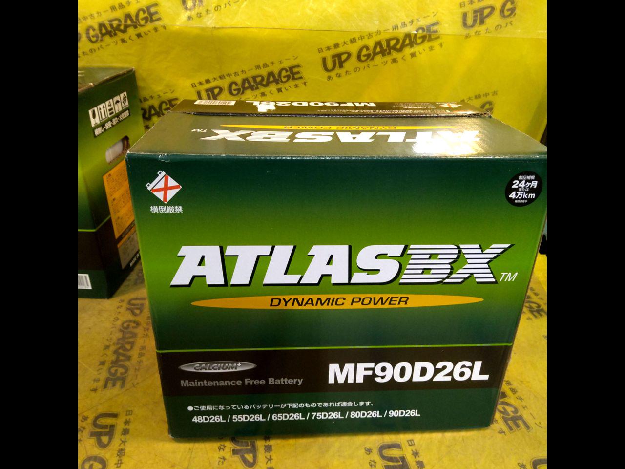 ATLAS BX MF90D26L | カー用品 メンテナンス バッテリーの通販 | アップガレージ 中古カー＆バイク用品の買取・販売専門店