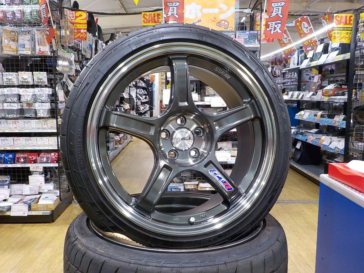 TANABE GT X03+NITTO NT555G2 | 中古品 | アップガレージ 千葉松戸店 | カー用品 タイヤホイールセット 18インチタイヤホイールセットを通販で購入する | 中古 ...