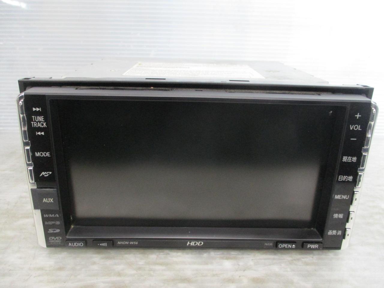 トヨタ純正(TOYOTA) NHDN-W56 ♪2006年モデル/2DINワイド/CD/DVD/HDDナビゲーション♪ | カー用品 カーナビ(非地デジ） HDDナビ(非地デジ)を通販で購入 ...