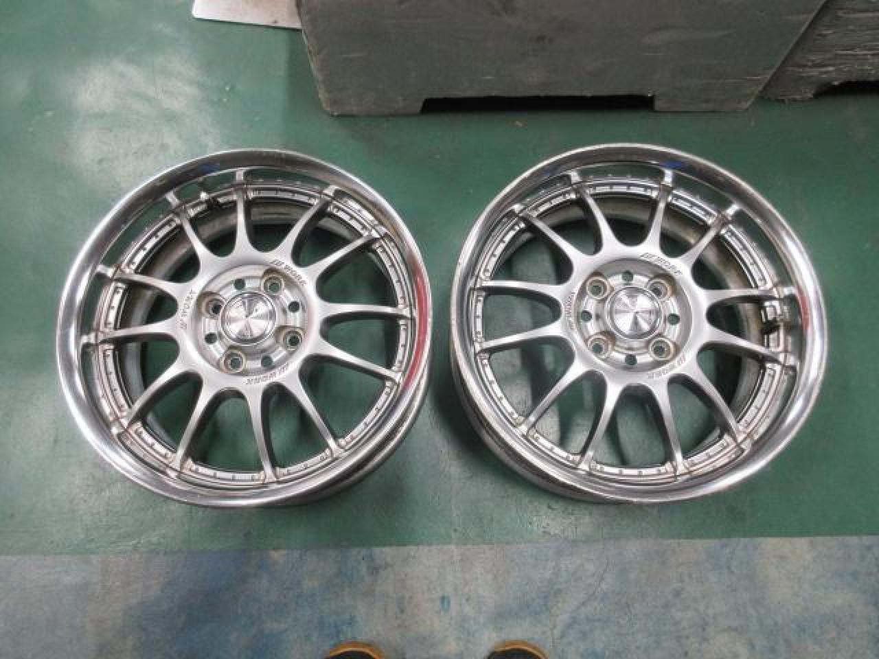 【WORK】XSA 02C 『2本』 | 中古品 | アップガレージ 静岡掛川店 | カー用品 アルミホイール 15インチホイールを通販で購入する | 中古カー＆バイク用品の販売ならアップガレージ