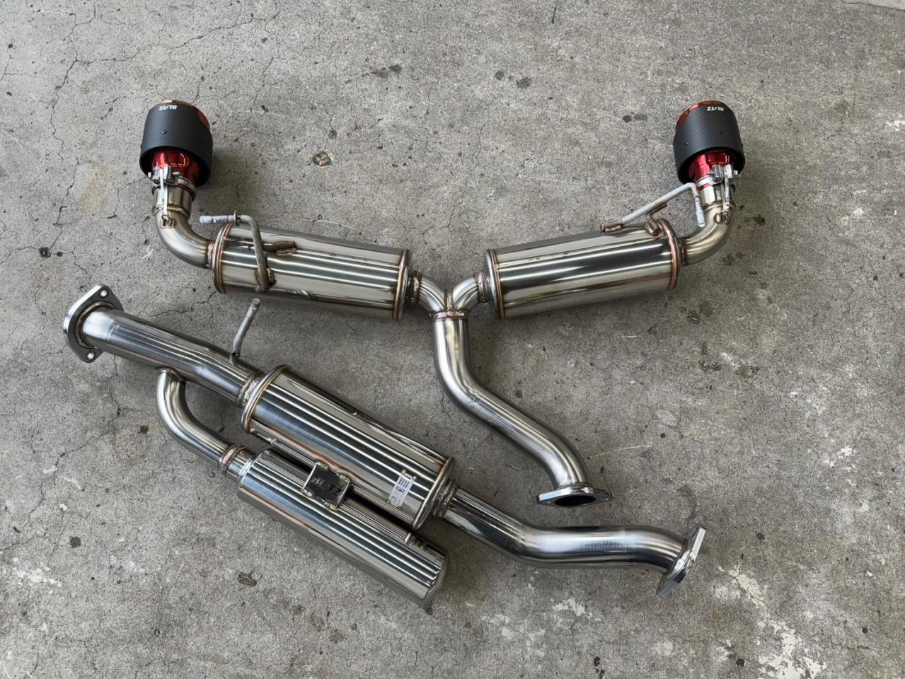 BLITZ NUR-SPEC CUSTOM EDITION CARBON RED CR 63196C GXPA16 GRヤリス | カー用品 吸気・排気系 マフラーを通販で購入する | 中古 ...