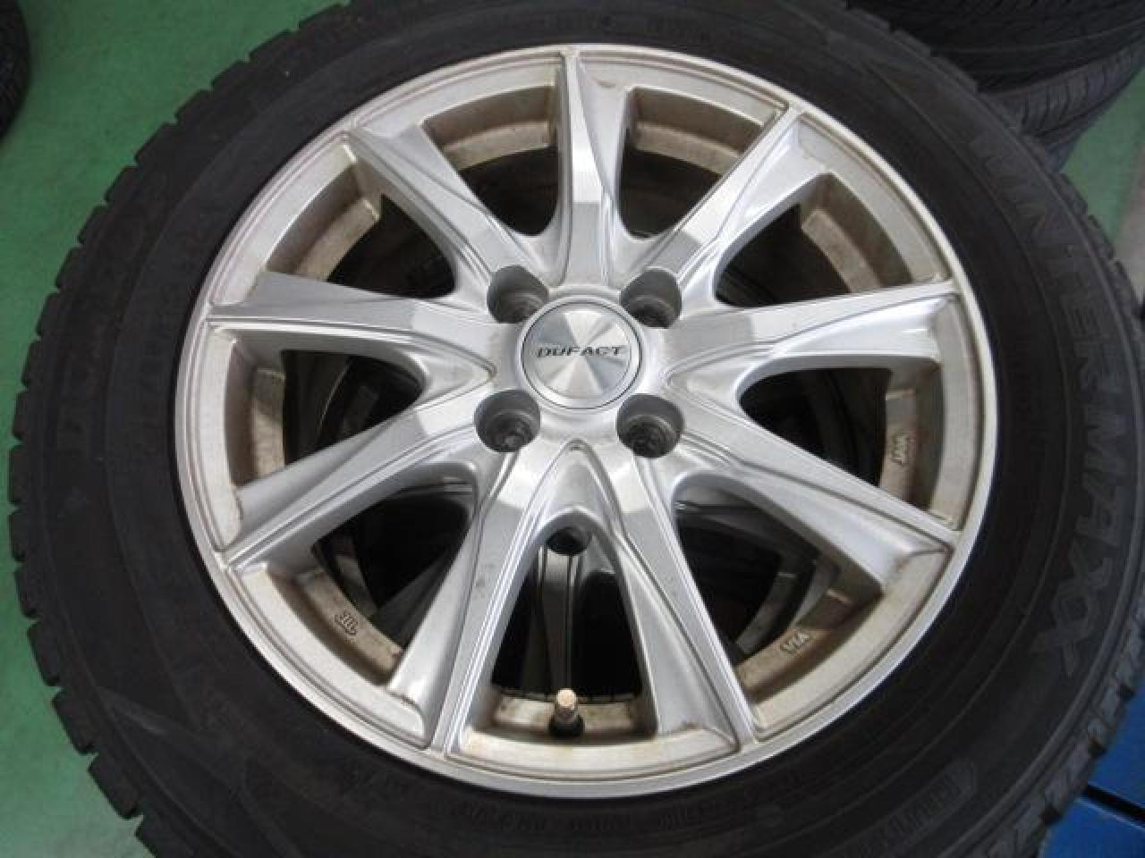 DUNLOP DUFACT DT9+ DUNLOP WINTERMAXX WM02 | カー用品 スタッドレスタイヤホイールセット 15インチスタッドレスタイヤホイールセットを通販で購入する ...