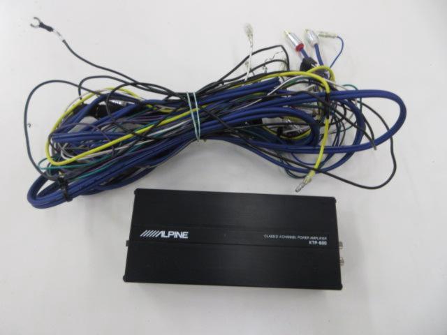 ALPINE KTP-600 | カー用品 アンプを通販で購入する | 中古カー＆バイク用品の販売ならアップガレージ