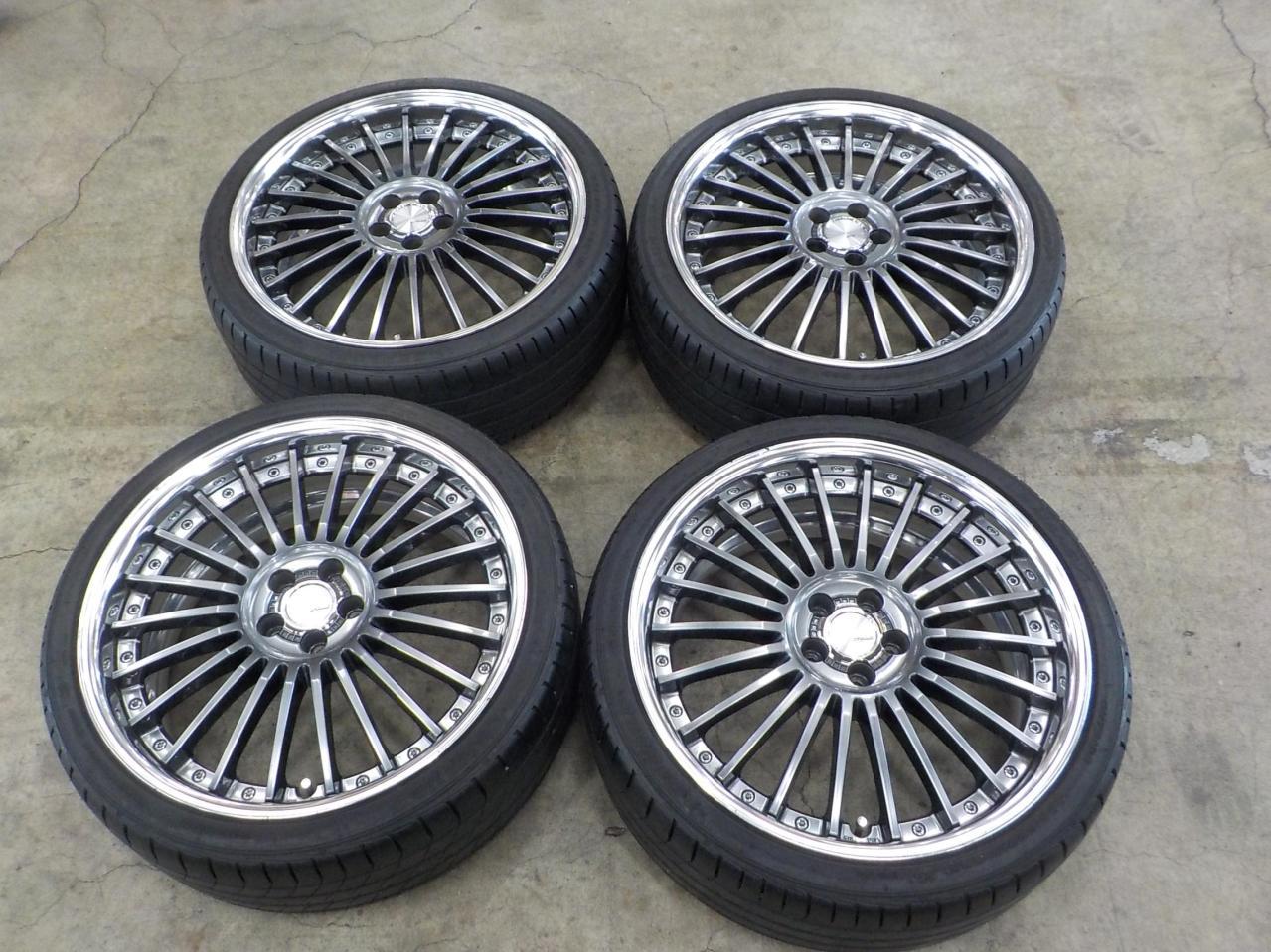 【WORK(ワーク)】LANVEC(ランベック) Lanvec LF1+【DUNLOP】LEMANSⅤ | カー用品 タイヤホイールセット ...