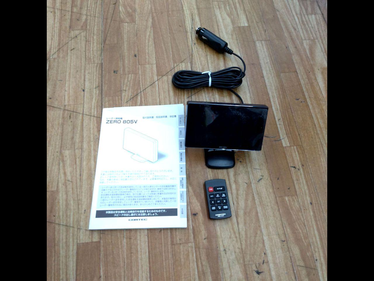 【COMTEC】ZERO805V | カー用品 電装系 レーダー探知機を通販で購入する | 中古カー＆バイク用品の販売ならアップガレージ