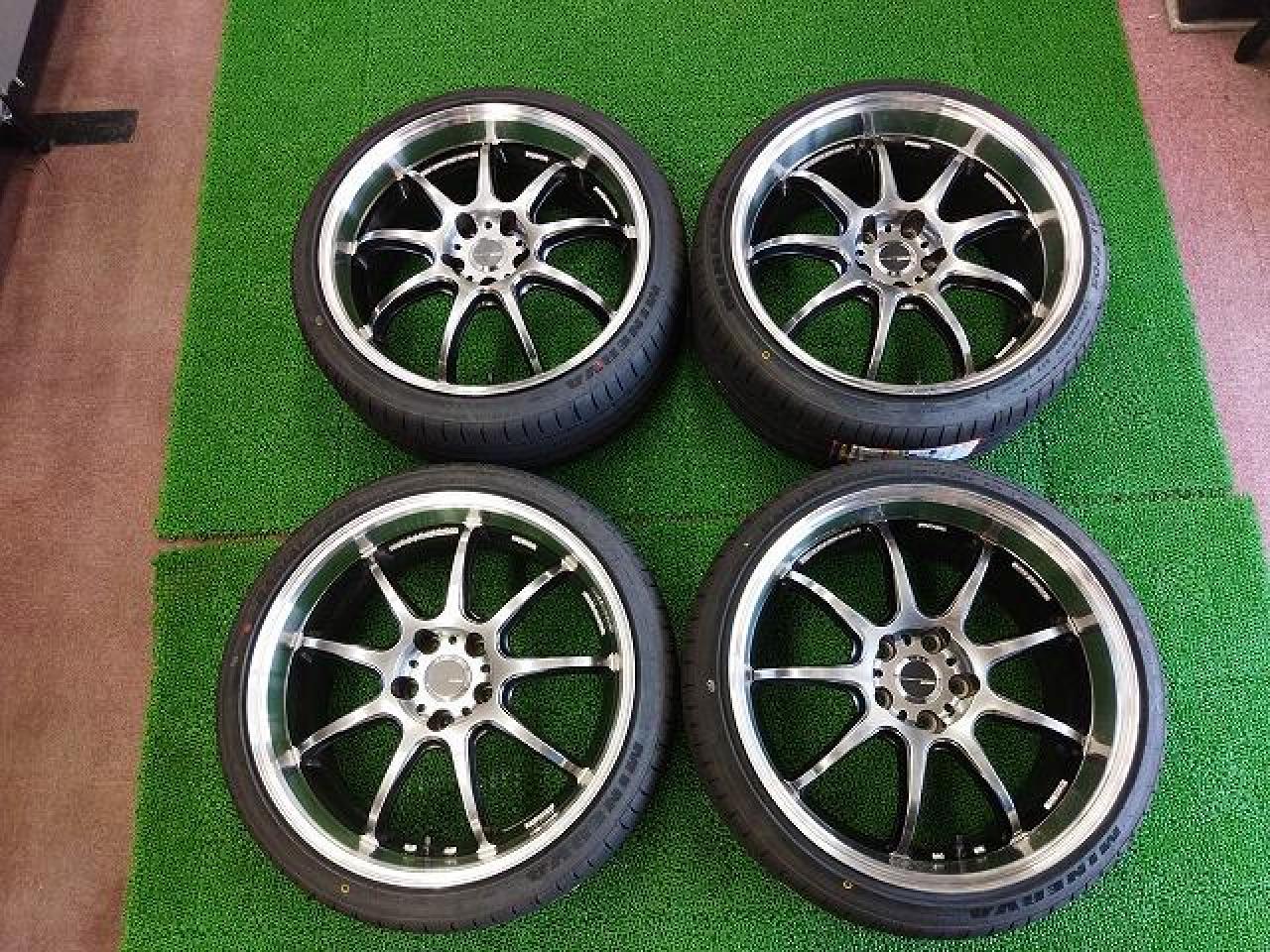WORK(ワーク) EMOTION D9R + MINERVA F205 | カー用品 タイヤホイールセット 19インチタイヤホイールセットを ...