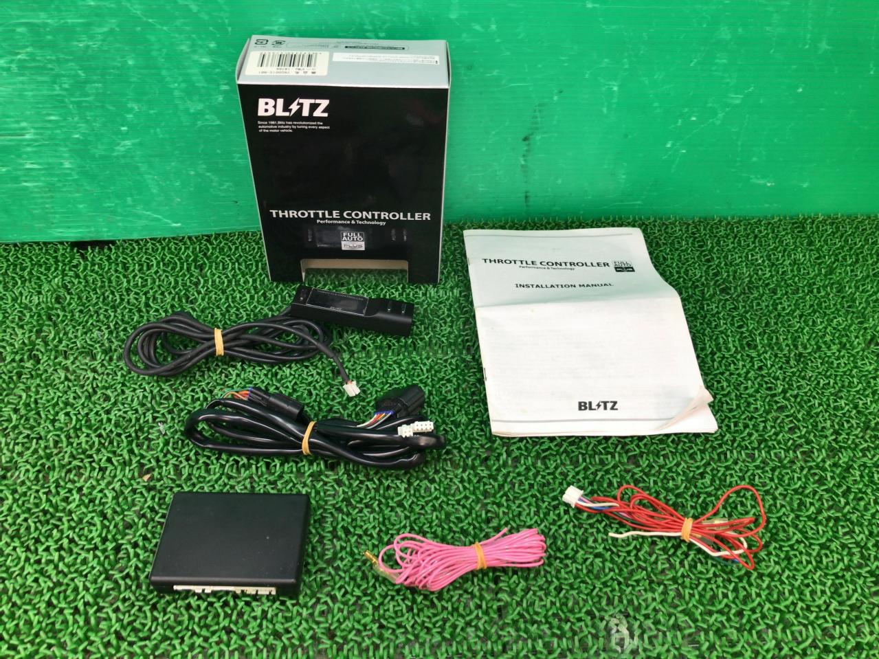 BLITZ THROTTLE CONTROLLER FULL AUTO PLUS | カー用品 電装系 チューニング電装を通販で購入する | 中古カー＆バイク用品の販売ならアップガレージ