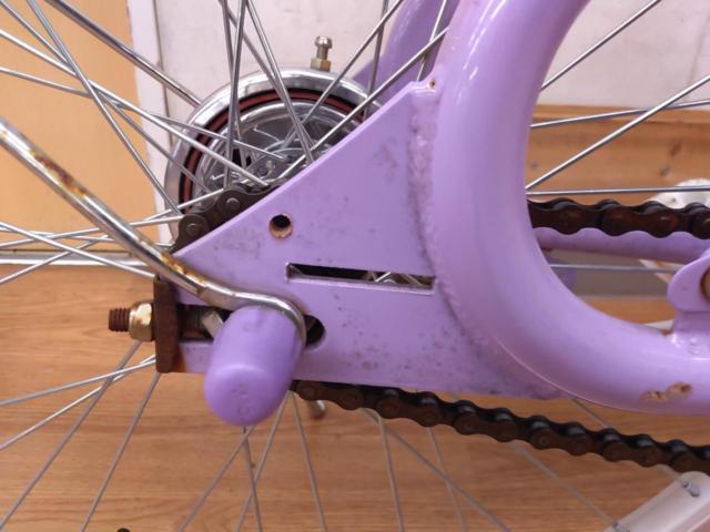 玉越工業 locomotion girls 20インチシングルギア キッズ自転車 パープル | 子ども用自転車を通販で購入する | 中古自転車 ...