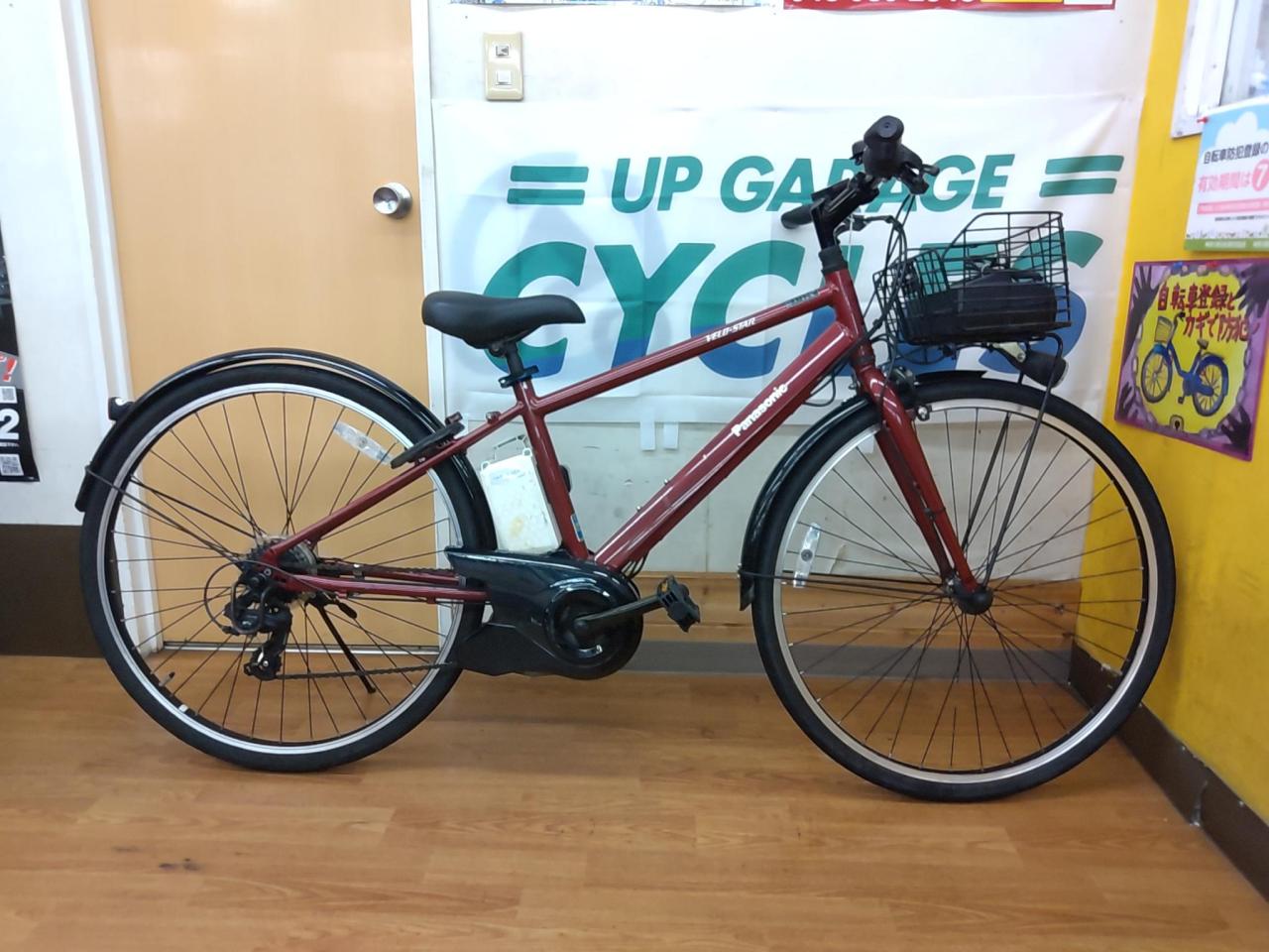 PANASONIC(パナソニック) VELO-STAR 700×38C 外装7段変速 電動自転車 2017年モデル 12Ah レッド | 電動 ...
