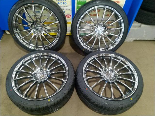 【未使用タイヤ付】YOKOHAMA CONNOISSEUR No.151C + KENDA(ケンダ) KR32 + KENDA(ケンダ) KR32 225/40R19 (225/40ZR19 ...