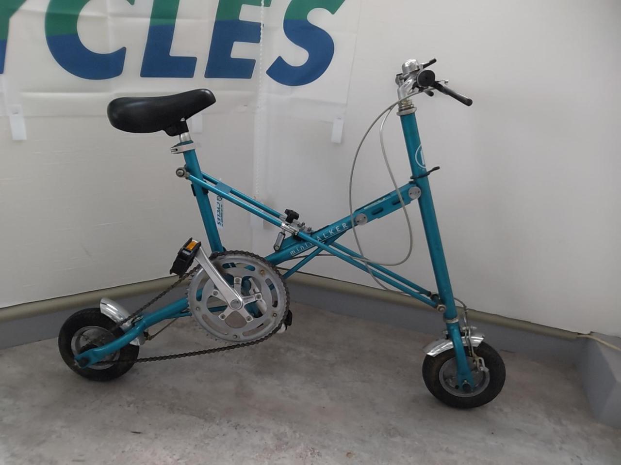 17BICYCLE mini WALKER 8インチ折りたたみ自転車 ブルー | 自転車 シティ 折りたたみ自転車を通販で購入する | 中古 ...