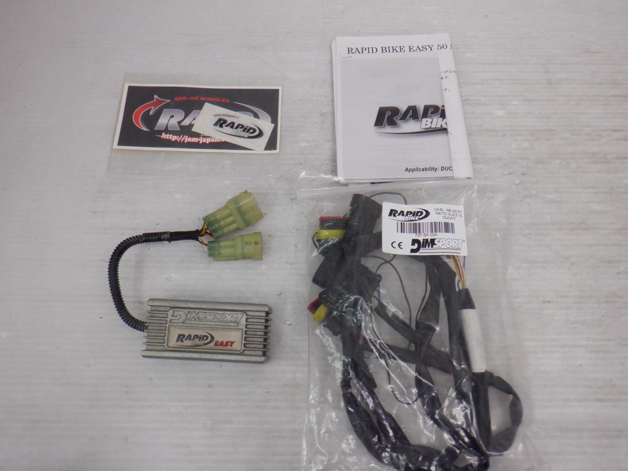 Dim SPORT RAPID BIKE EASY インジェクションコントローラー モトグッツィV7 Stone ’16年にて使用 | バイク ...