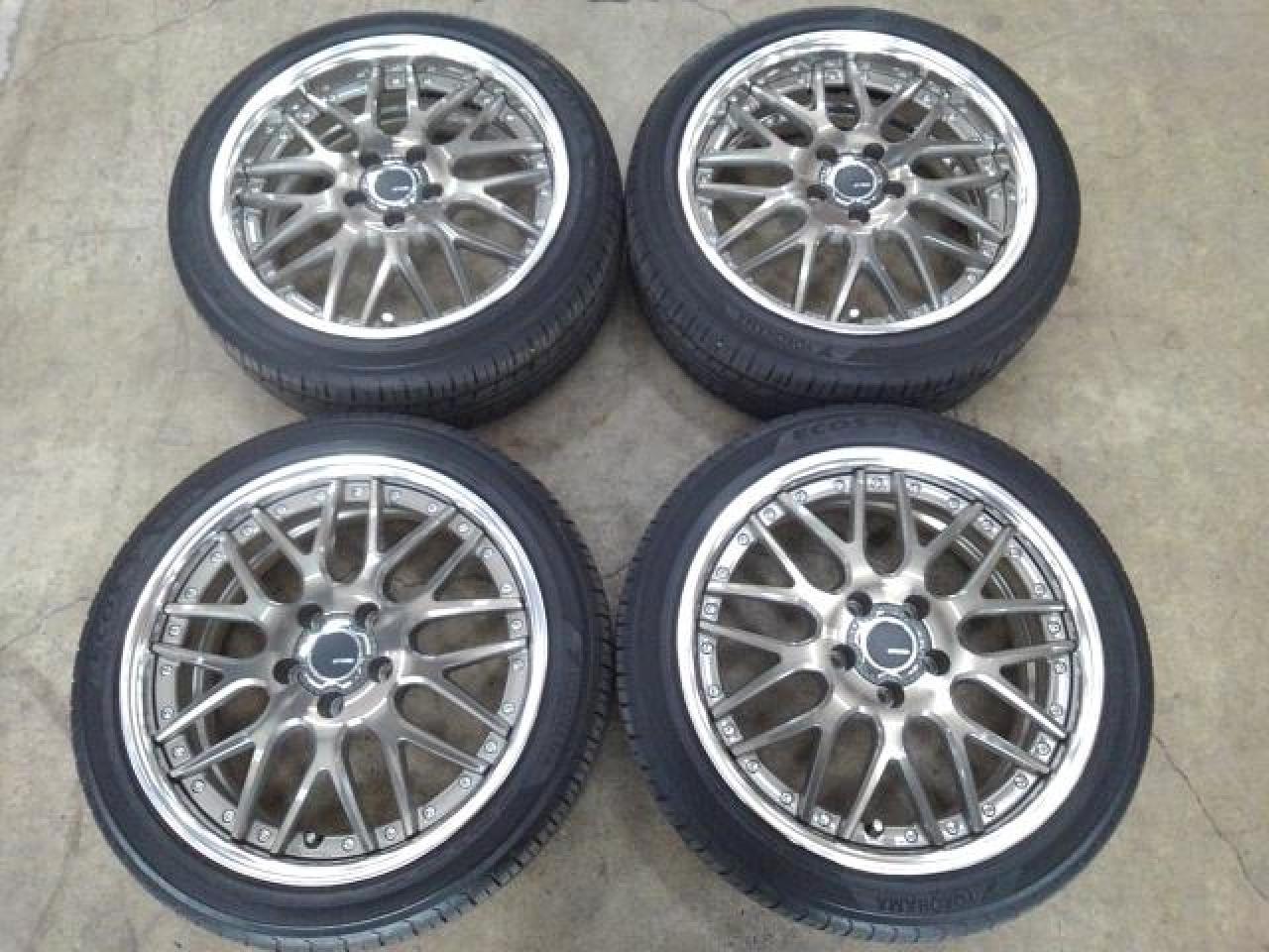 WORK LANVEC Lanvec LM1 + YOKOHAMA ECOS ES31 | カー用品 タイヤホイールセット 18インチタイヤホイールセットの通販 | アップガレージ 中古カー ...