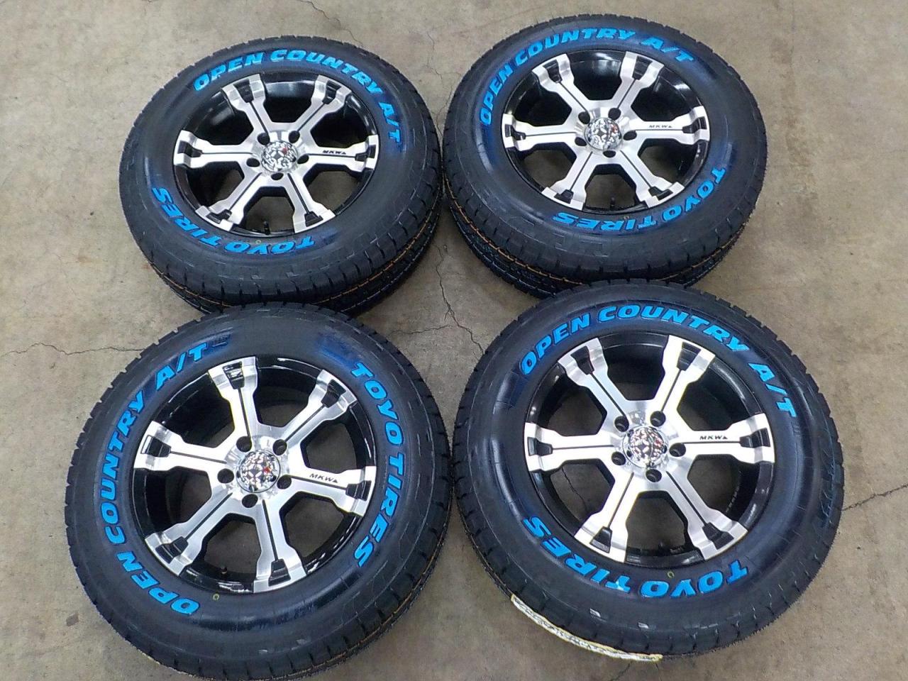 TRISTAR INTERNATIONAL MKW MK-36 + TOYO OPEN COUNTRY A/TⅢ ★未使用ホワイトレター付き★ | カー用品 タイヤホイールセット 16インチ ...