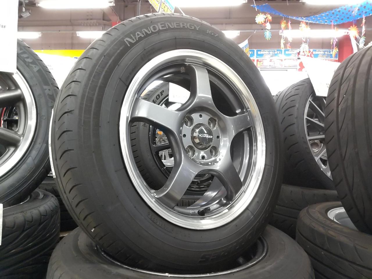 ☆値下げしました☆ HOT STUFF CROSS SPEED X5 + TOYO NANOENERGY J67 | カー用品 タイヤホイール ...