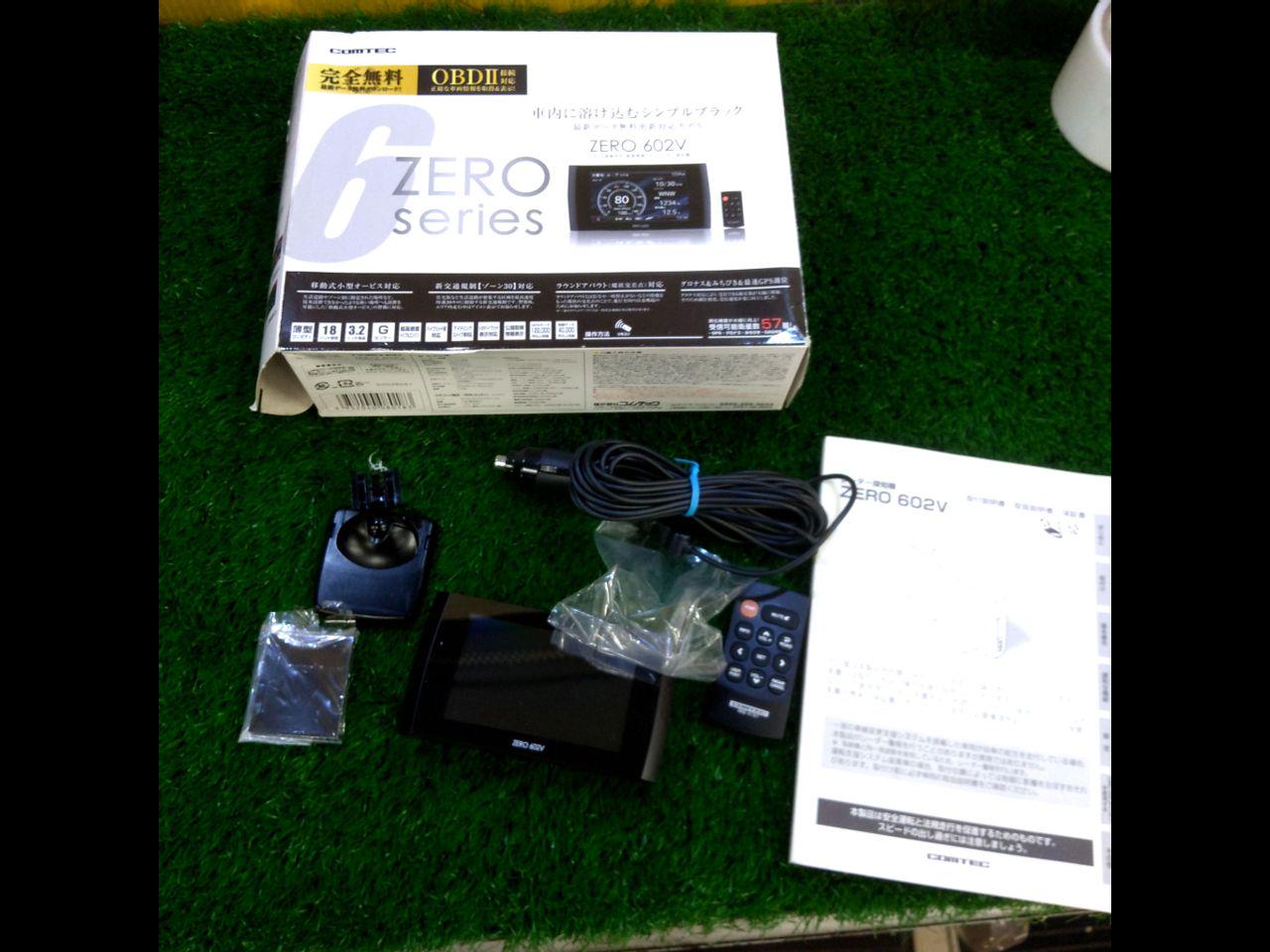 COMTEC ZERO602V 2016年モデルレーダー | カー用品 電装系 レーダー探知機を通販で購入する | 中古カー＆バイク用品の販売ならアップガレージ