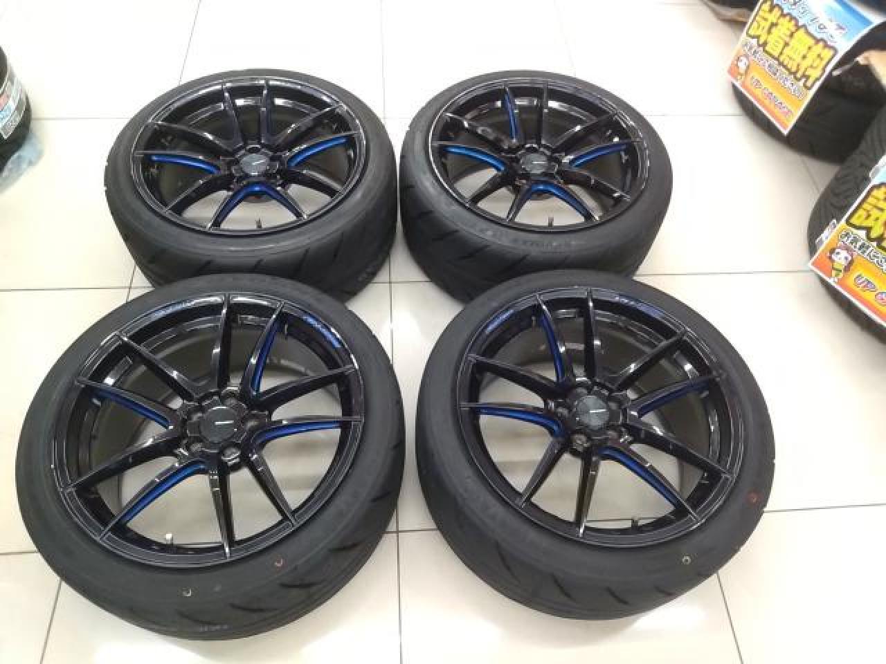 weds(ウェッズ) WedsSport(スポーツ) RN-55M + SHIBATIRE(シバタイヤ) R23 | カー用品 タイヤホイールセット 18インチタイヤホイールセットを通販で購入 ...