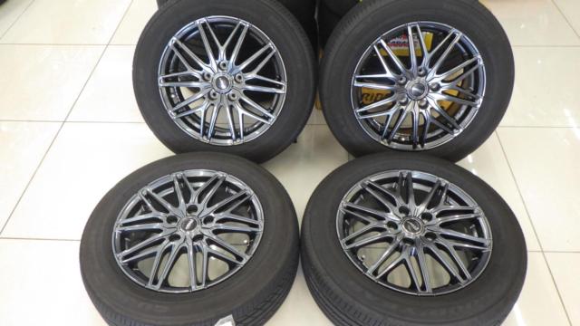 TOPY SIBILLA NEXT W45 + GOODYEAR(グッドイヤー)Efficient Grip 205/60R16 ★ミゾたっぷり! アクセラ/ステップワゴン/70.80VOXY ...