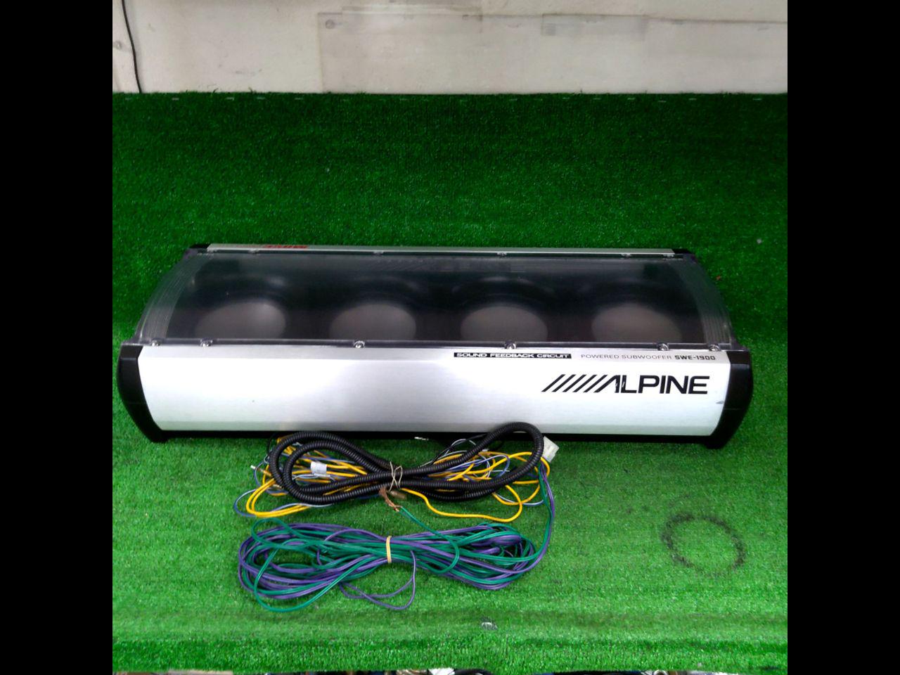 ALPINE SWE-1900 | 中古品 | アップガレージ 練馬店 | カー用品 スピーカー チューナップウーハースピーカーを通販で購入 ...