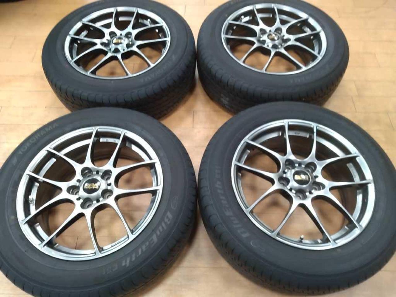BBS(ビービーエス) RF + YOKOHAMA(ヨコハマ) BluEarth E51 | カー用品 タイヤホイールセット 17インチタイヤホイールセットを通販で購入する | 中古カー ...