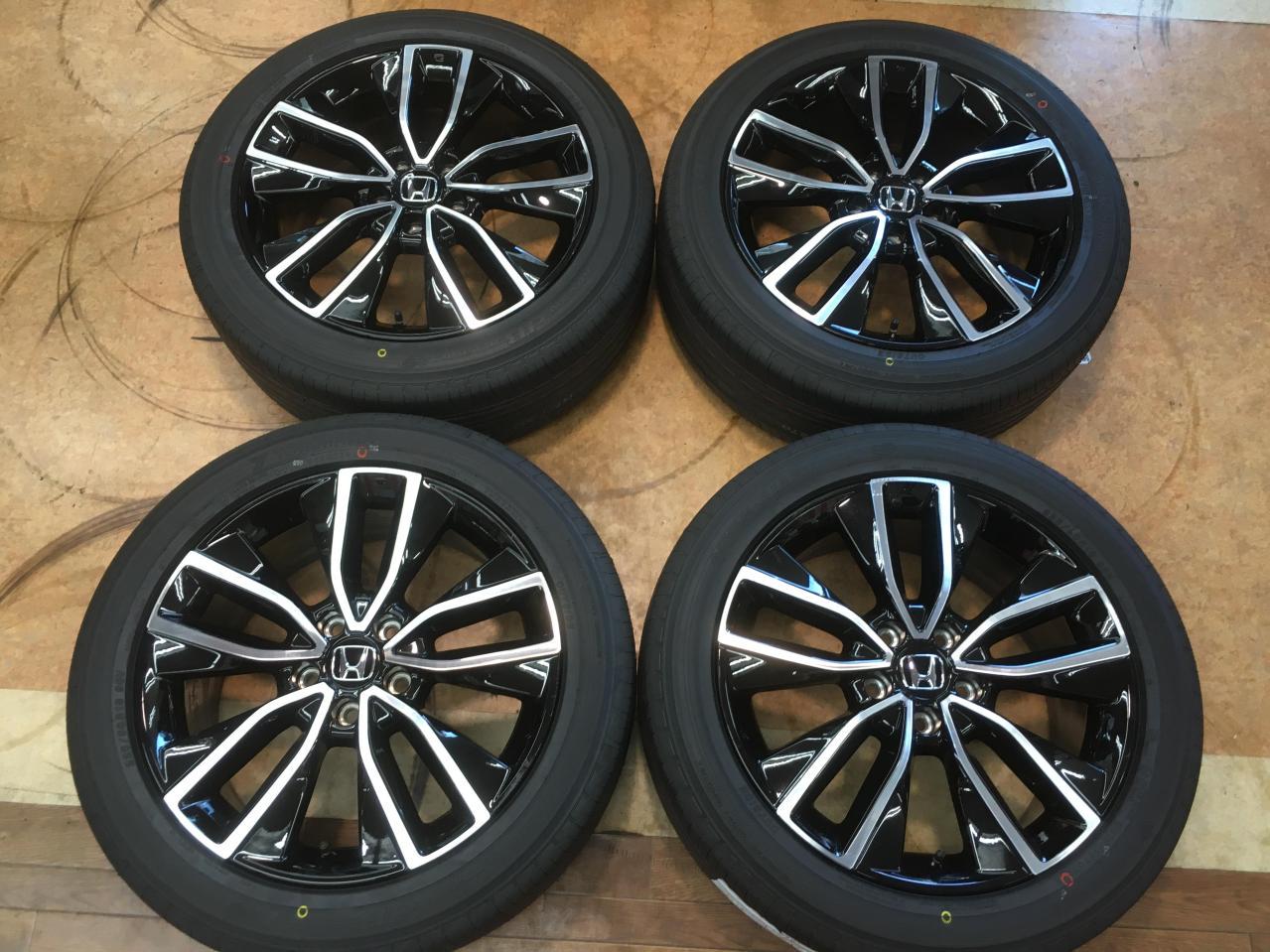 HONDA ヴェゼル/RV系 e:HEV Zグレード純正アルミホイール + YOKOHAMA(ヨコハマ) ADVAN db V551V ...